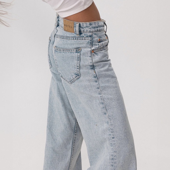 Motel Rocks | Jeans | Motel Rocks Low Rise Parallel Jeans In 8s Light ...